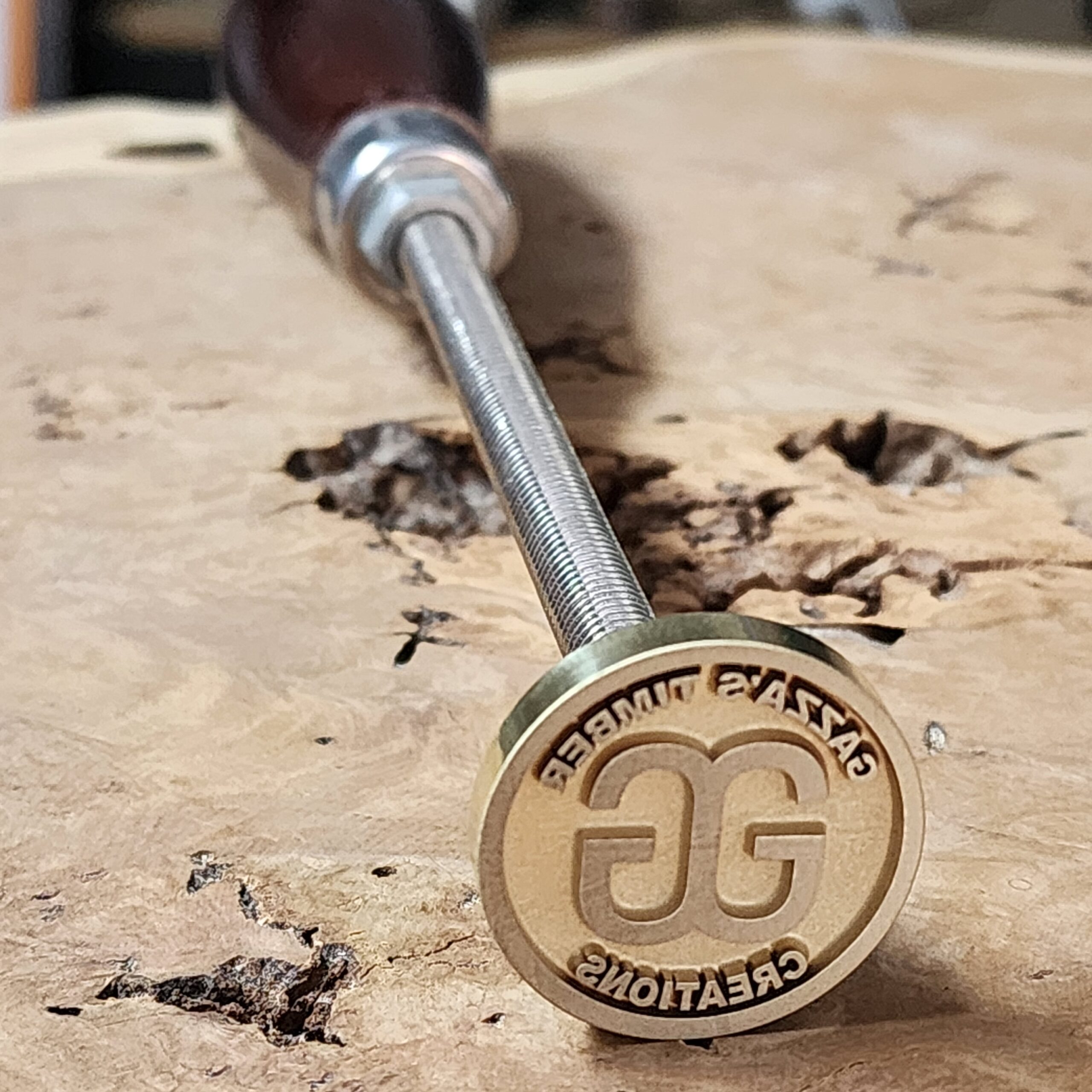 Custom Hot Branding Iron (for Woodcraft or Leathercraft) – Custom Stamp