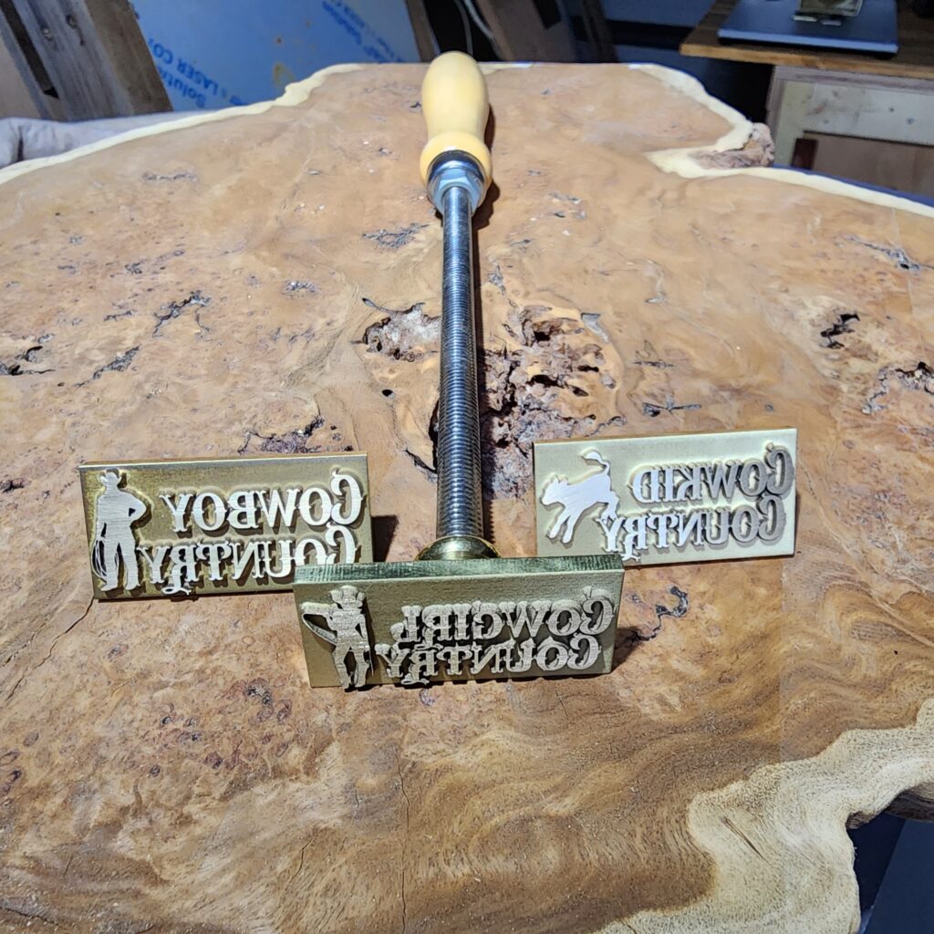 Custom Hot Branding Iron (for Woodcraft or Leathercraft) – Custom Stamp