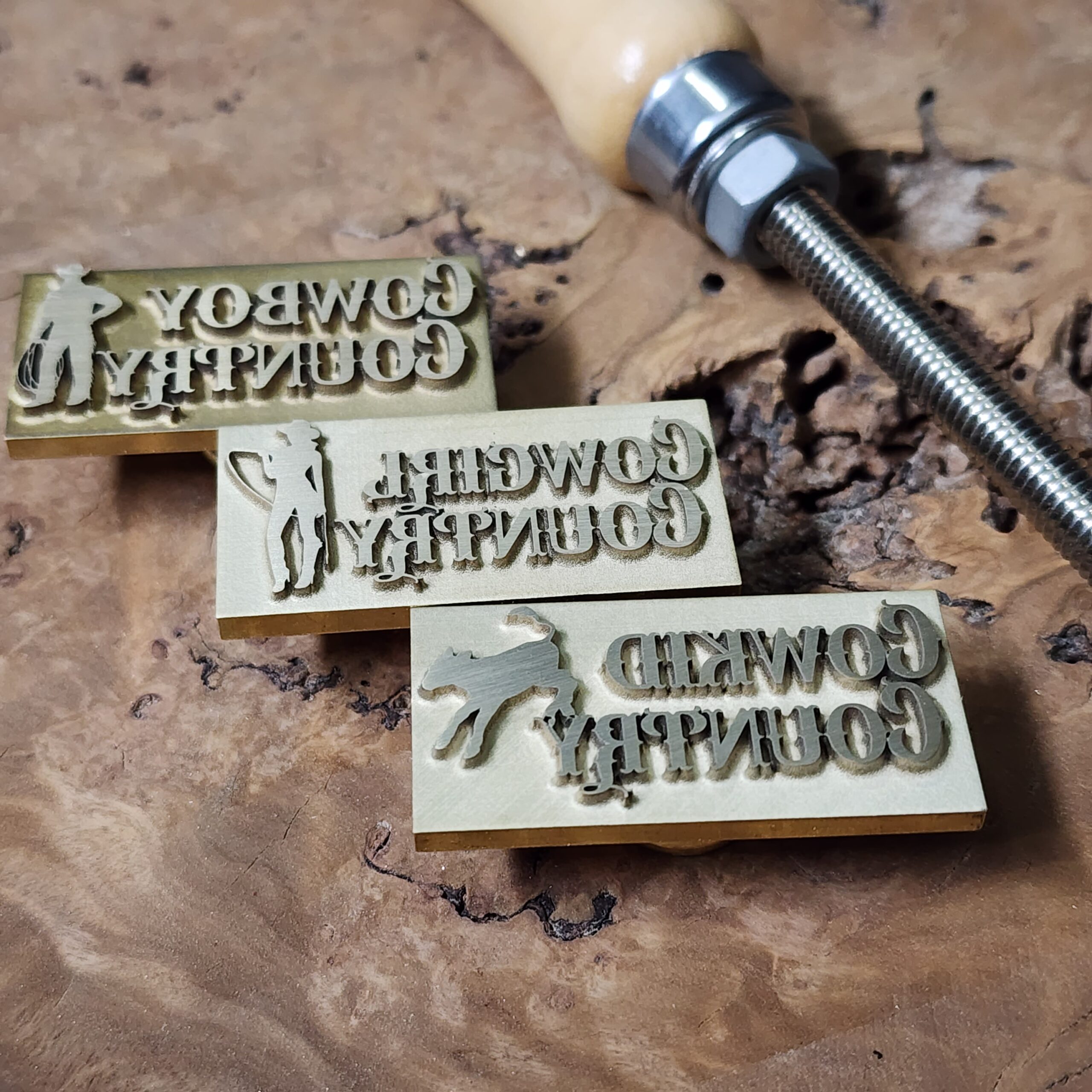 Custom Hot Branding Iron (for Woodcraft or Leathercraft) – Custom Stamp